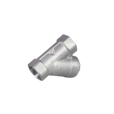 China Stainless Steel Household Usage Y-Type Pipeline with Filter Screen Precision Strainer for sale