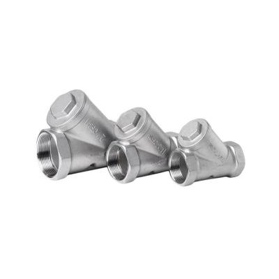 China Industrial Filter DN8-DN100 Stainless Steel 304 Y-Strainer with Full Bore Structure for sale