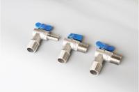 China 304 Cold Water Heater Manual Angle Valve with DN15 Water Media and Screw Nozzle for sale