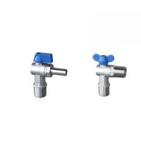 China 1/2 Inch 90 Degree Angle Valve for Floating Ball Valve in Bathroom Water Heater Toilet for sale