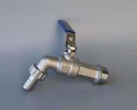 China Stainless Steel Water Nozzle Ball Valve 1/2