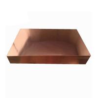 China 99.97 Pure Copper Sheet Cathode T1 T3 10mm Copper Plate Brass for sale