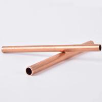 China Astm B280 Straight Copper Pipe C12200 C2400 Pancake Coil Copper Tube Tu2 for sale