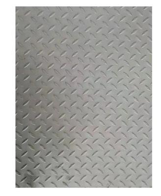 China 304 Decorative Stainless Steel Sheet 316 Ss Embossed Anti Skid Steel Plate For Stair Pedals for sale