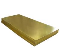 China 0.3 To 60mm Etching Brass Sheet 99% Pure C26800 Brass Plate For Nut for sale
