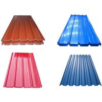 China Color Coated Galvanized Roofing Steel Sheet RAL 0.12mm - 1.2mm Thickness for sale