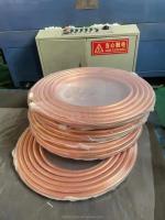 China 1 / 4'' 3 / 8'' Copper Pipe Tube Pancake Coil 0.2mm For Air Conditioning for sale