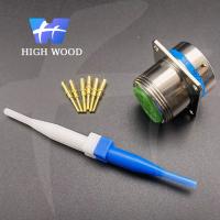 China MS26482 Series II Military Circular Connector with 35.3mm Shell Size and 23A Current Rating for sale
