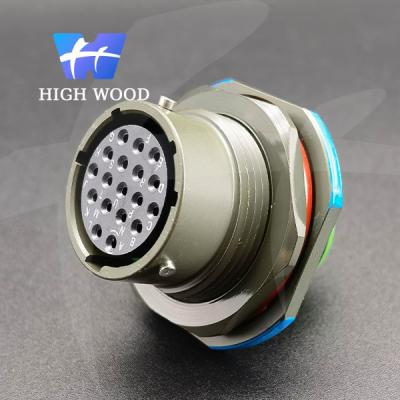 China MS26482 Series II Military Connector MIL-C-26482 with 9 Shell Sizes 08-24 and 23A Current Rating for sale