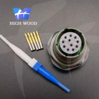 China MIL-DTL-38999 Series III Connector D38999/24WG16SN - 35-Pin Jam Nut Receptacle with 60g Vibration Rating for sale