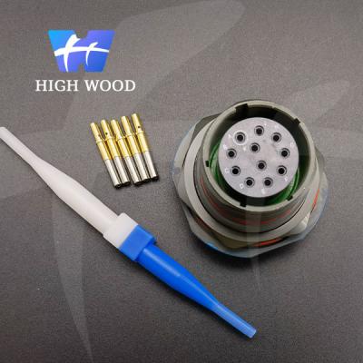 China MIL-DTL-38999 Series III Connector D38999/24WG16SN - 35-Pin Jam Nut Receptacle with 60g Vibration Rating for sale