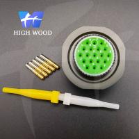 China MIL-DTL-38999 Series III Connector D38999/24WJ19SN - 33.4mm Shell, 500 Cycle Endurance, EMI/RFI Shielding for sale
