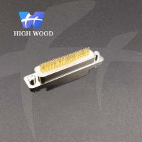 China MWDM2L-37NSM Micro-D Solder Cup Connector with 37 Contacts for #24 AWG Wire Applications for sale