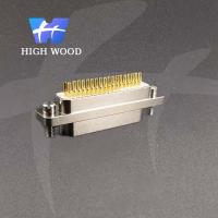 China MWDM2L-37NSM Micro-D Solder Cup Connector with 37 Contacts for #24 AWG Wire Applications for sale