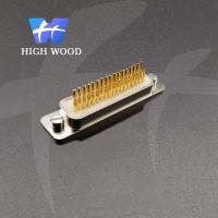 China Glenair Micro-D Solder Cup Connector MWDM2L-51NSM with 51 Contacts and Gold-Plated TwistPin for #24-26 AWG Wire for sale