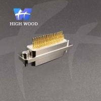 China Glenair Micro-D Solder Cup Connector MWDM2L-51NSM with 51 Contacts and Gold-Plated TwistPin for #24-26 AWG Wire for sale
