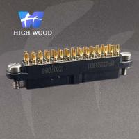 China HW-CMM 2mm Pitch Micro Connector HW-222S30M11 for Aerospace and Defense Applications with 5-20A Current Rating for sale
