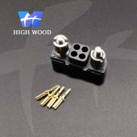 China HW-CMM Connector HW-221S04F22 2mm Pitch Square Matrix for Aerospace Avionics Defense for sale