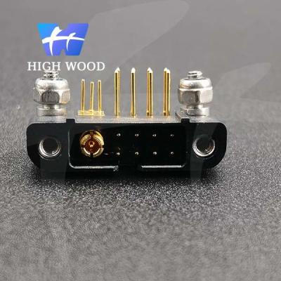 China HW-CMM Connectors 2mm Pitch Square Matrix High Reliability 22 Contact for sale