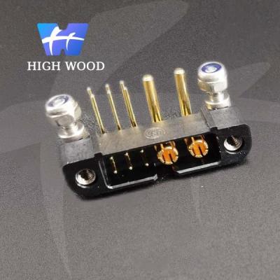 China HW-CMM 2mm Pitch Connector 220 Series Male Female for Aerospace Avionics 5A to 20A for sale