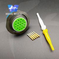 China MIL-DTL-38999 Series III Connector D38999/24WJ19SN - 33.4mm Shell, 500 Cycle Endurance, EMI/RFI Shielding for sale