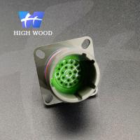 China MIL-DTL-38999 Series III D38999/20WC35SN Square Flange Receptacle 35 Contacts for sale