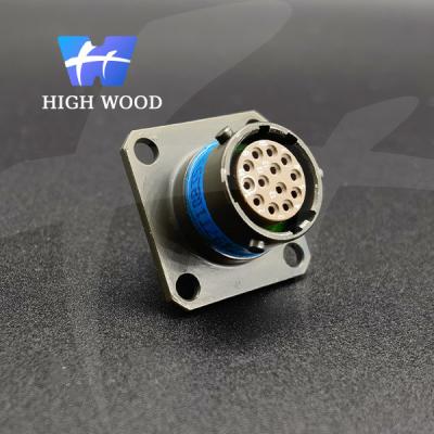China MIL-DTL-38999 Series II Circular Connector D38999/27497T10B35S 22D-12 Contacts for sale