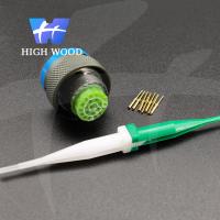 China MIL-DTL-38999 Series II Connector D38999/27484T12B35P Quick Connect EMI Shielding 12 Contacts for sale