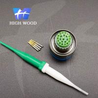 China MIL-DTL-38999 Series II Circular Connector D38999/27484T12B35S 13A 23A High Density for sale