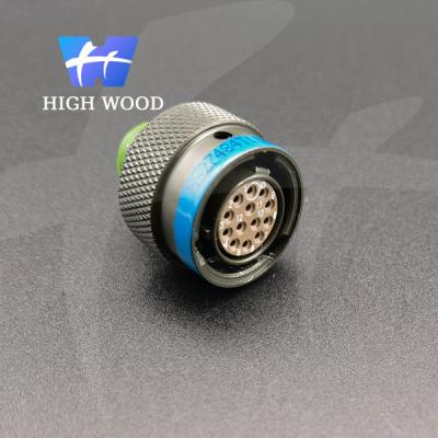 China MIL-DTL-38999 Series II Circular Connector D38999/27484T10B35SA 23A High Density EMI Shielding for sale