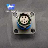China MIL-DTL-38999 Series II Connector D38999/27497T8B35SA Wall Mount Receptacle 8 Shell Size for sale