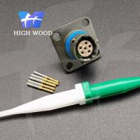 China MIL-DTL-38999 Series II Connector D38999/27497T8B35SA Wall Mount Receptacle 8 Shell Size for sale