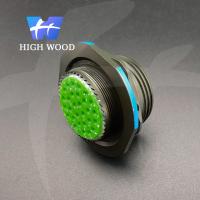 China MIL-DTL-38999 Series III D38999/24WJ29PN Circular Connector 29-Pin Triple-Start Thread for sale