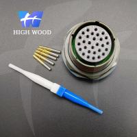 China MIL-DTL-38999 Series III D38999/24WJ29PN Circular Connector 29-Pin Triple-Start Thread for sale