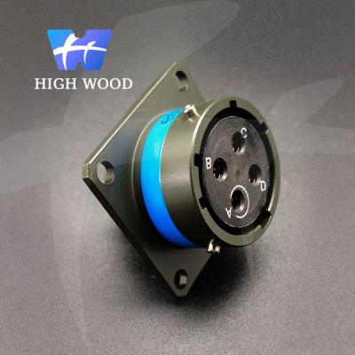 China MS26482 Series I Circular Connector MIL-C-26482 with 600V Rating and 23A Current Capacity for sale