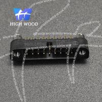 China CMM 220 2mm Pitch Connector HW-221Y18F22 Male Straight on PCB for Aerospace Avionics for sale