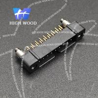 China CMM 220 2mm Pitch Connector HW-221Y18F22 Male Straight on PCB for Aerospace Avionics for sale