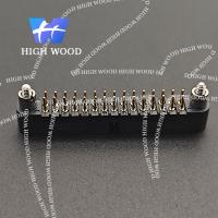 China HW-CMM Connector 2mm Pitch 30-3310 10A Male Straight on Cable for Aerospace Avionics Defense for sale