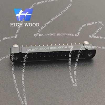 China HW-CMM Connector 2mm Pitch 30-3310 10A Male Straight on Cable for Aerospace Avionics Defense for sale