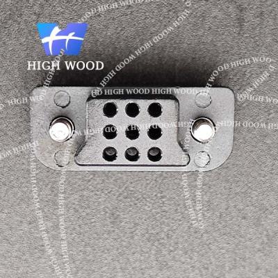 China HW-CMM Connector HW-322C009H01 2mm Pitch Square Matrix for Aerospace Defense for sale
