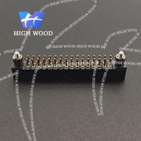 China CMM 2mm Pitch Connector HW-221Y32F22 Male Straight on PCB for Aerospace Avionics Defense for sale
