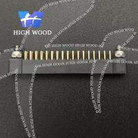 China HW-CMM Connector 2mm Pitch Male Straight on PCB F22H for Aerospace Avionics Defense for sale