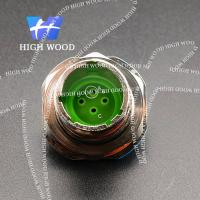 China MIL-DTL-38999 Series III D38999/24TC4PN Jam Nut Receptacle Connector 60g Vibration for sale