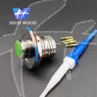 China MIL-DTL-38999 Series III D38999/24TC4PN Jam Nut Receptacle Connector 60g Vibration for sale