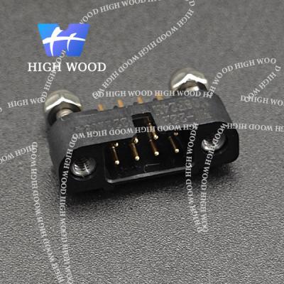 China HW-CMM 2mm Pitch Connector HW-221Y08F24H MTL-55302F for Aerospace Avionics for sale