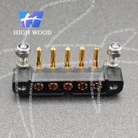 China HW-CMM Connector 2mm Pitch Square Matrix for Aerospace Defense Avionics 3400CMM for sale