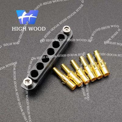 China HW-CMM Connector 2mm Pitch Female M16 for Aerospace Avionics Defense 500 Cycles for sale