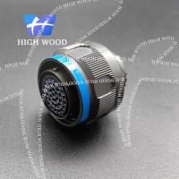 China MIL-DTL-38999 Series III Connector D38999/26WD35SN with 35 Contacts and EMI Shielding for Harsh Environments for sale