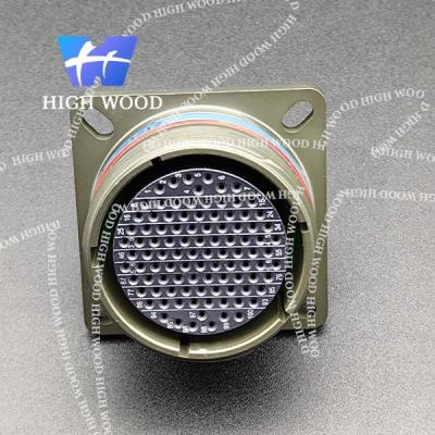 China MIL-DTL-38999 Series III D38999/20WH35SN Square Flange Receptacle 35 Contacts for sale