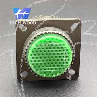 China MIL-DTL-38999 Series III D38999/20WH35SN Square Flange Receptacle 35 Contacts for sale
